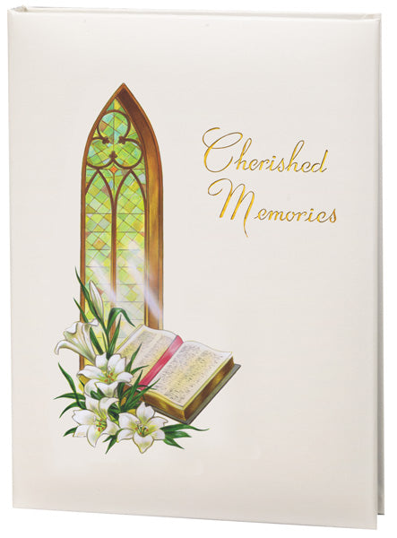 Church Window Register Book – Empire Funeral Supply
