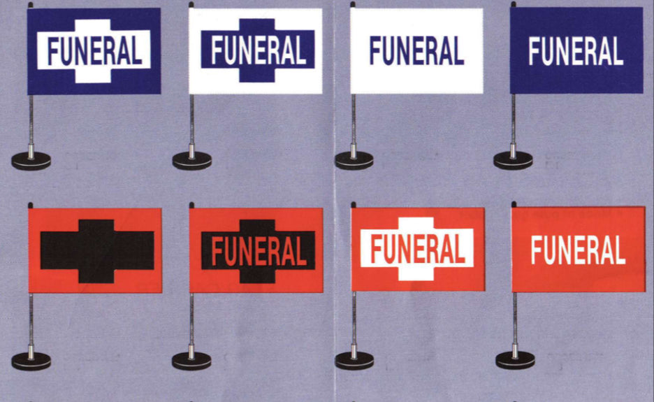 Procession Flags – Empire Funeral Supply