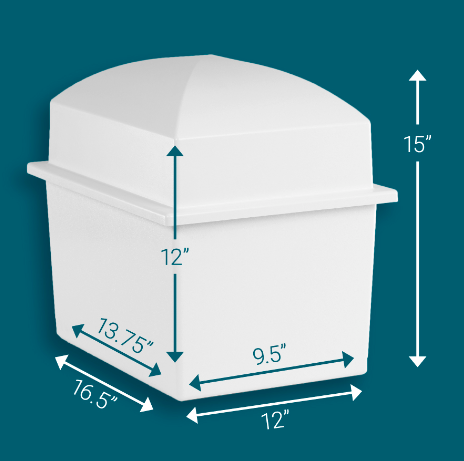 Double Urn Vault – Empire Funeral Supply