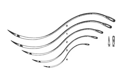 Suture Needles - S, C, L – Empire Funeral Supply
