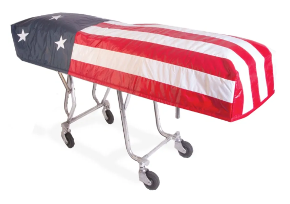 USA Cot Cover – Empire Funeral Supply